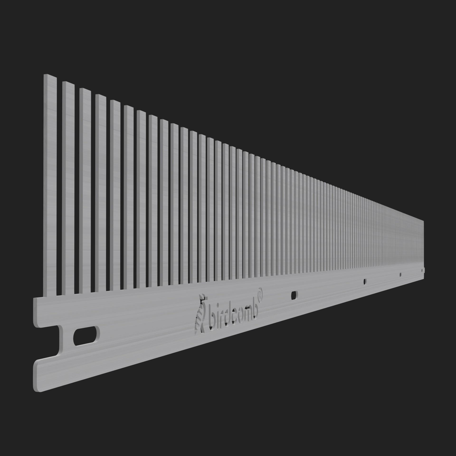 Birdcomb Galvanized Steel Eaves Comb Filler 975mm Lengths